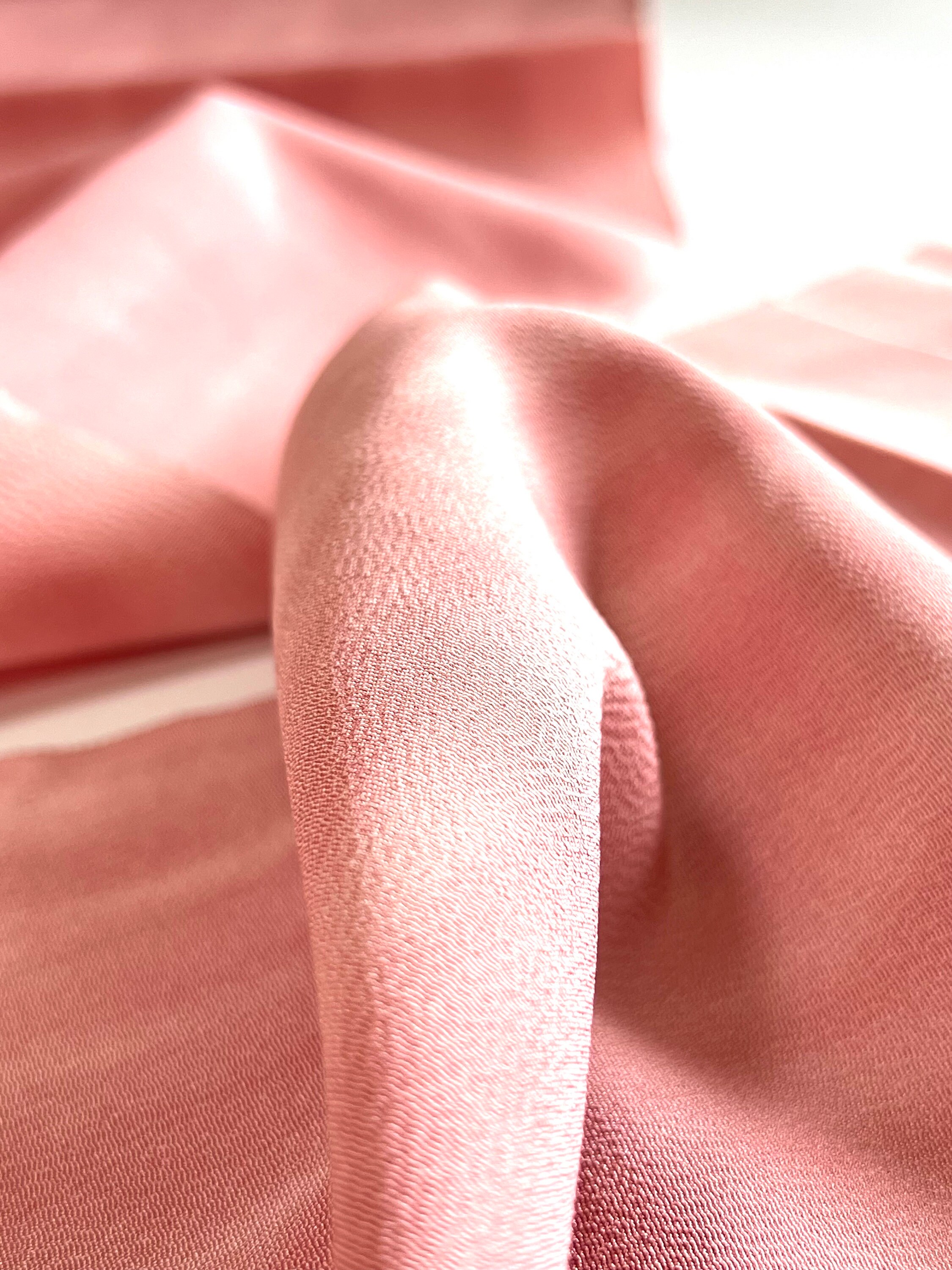 Japanese Blush Pink Silk Kimono Fabric Vintage 100% Silk Bokashi Brush ...