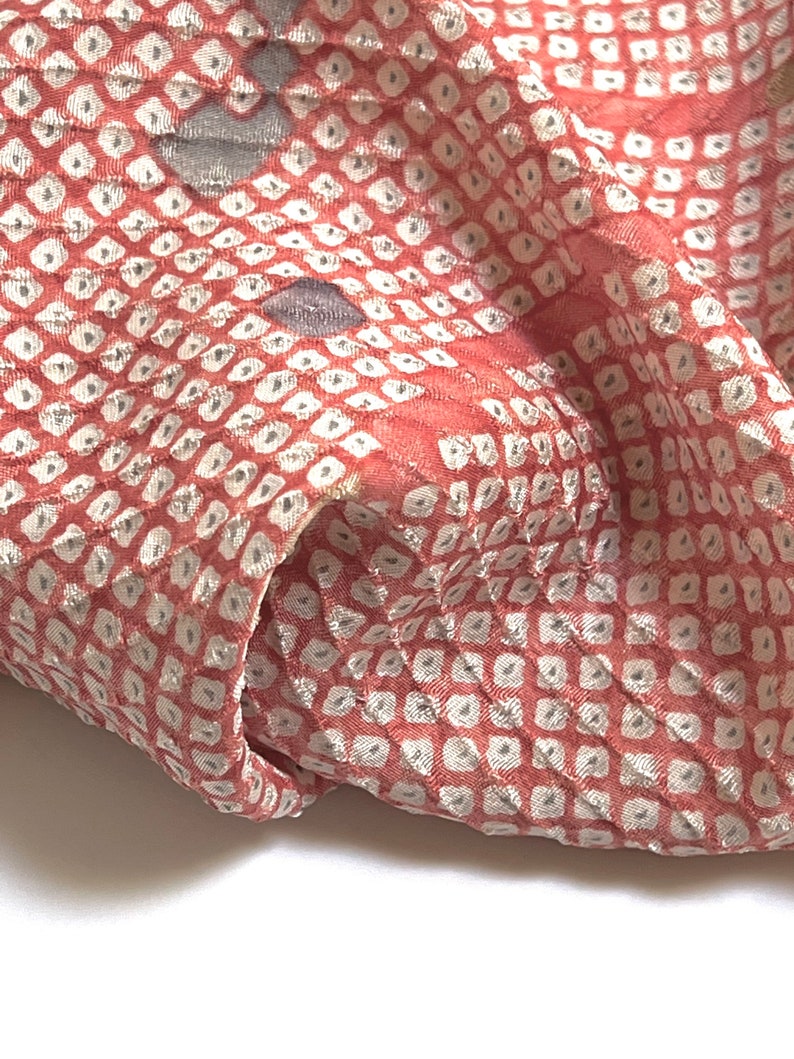 Colorful Pink Silk Kimono Fabric Japanese Vintage Silk - Etsy