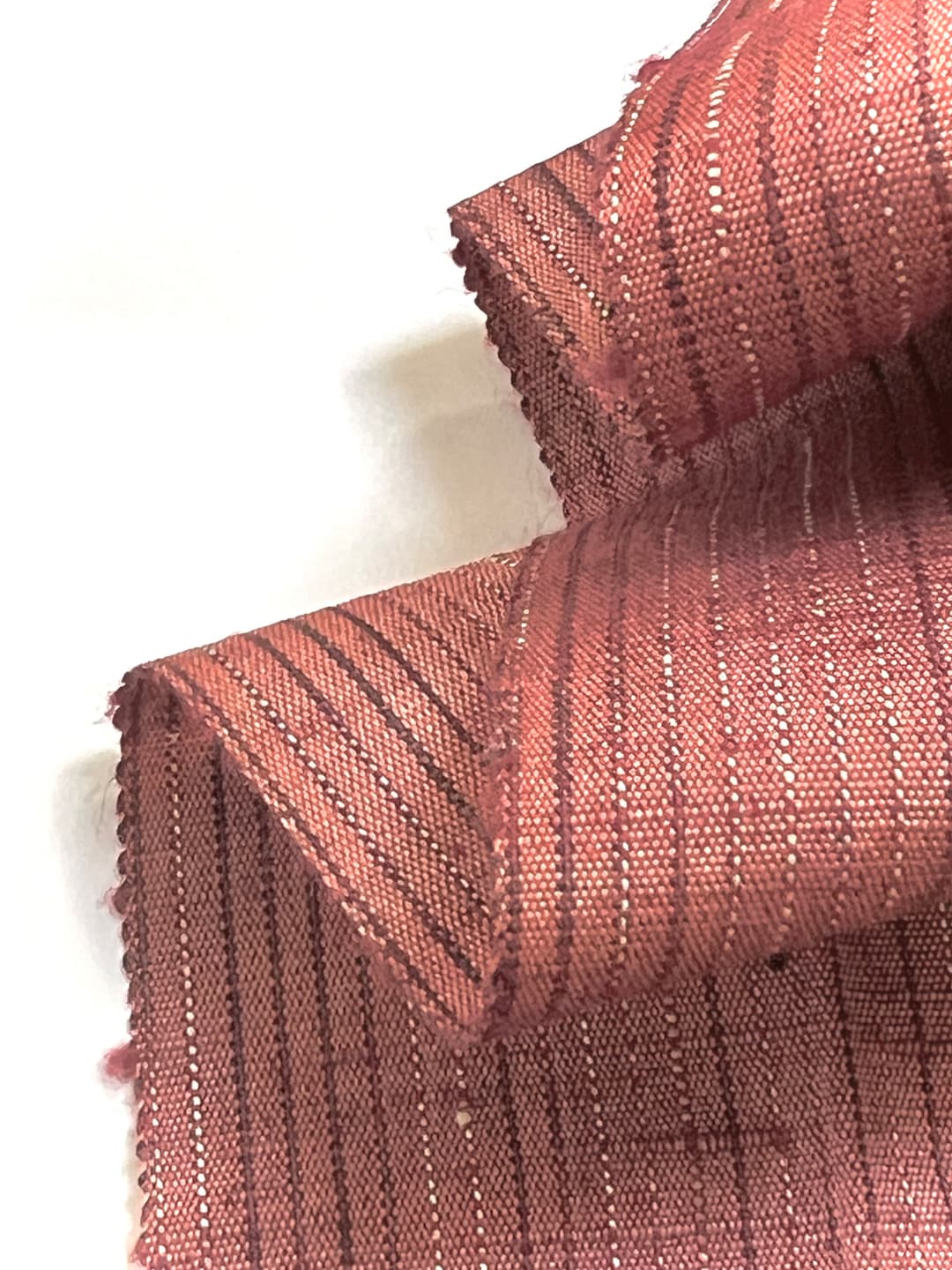 Dusty Pink Mauve Silk Kimono Fabric / Hand Woven Tsumugi Silk Panels ...
