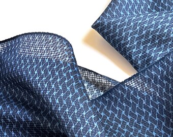 Indigo Blue and White Yukata Cotton Kimono Fabric Unused Bolt by the ...