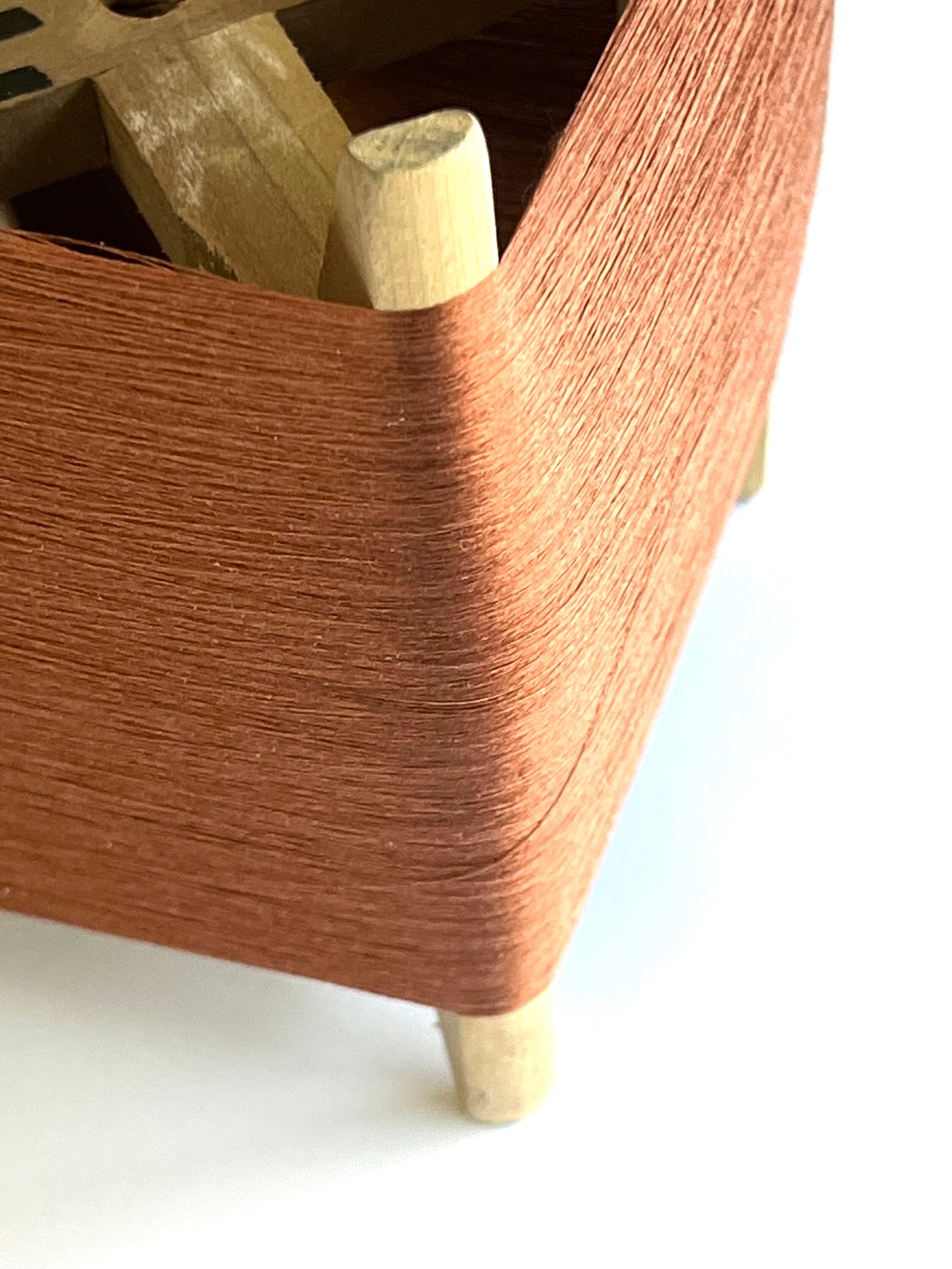 Vintage Japanese ITOMAKI Wooden Weaving Spool Silk Bobbin. Golden Brown ...