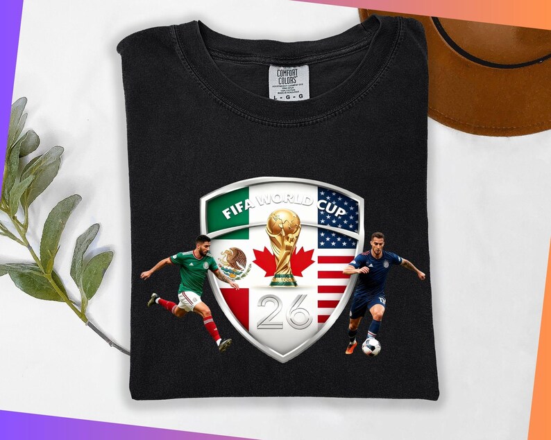Soccer World Cup 2026 Png Svg| USA Canada Mexico Soccer Crest ...