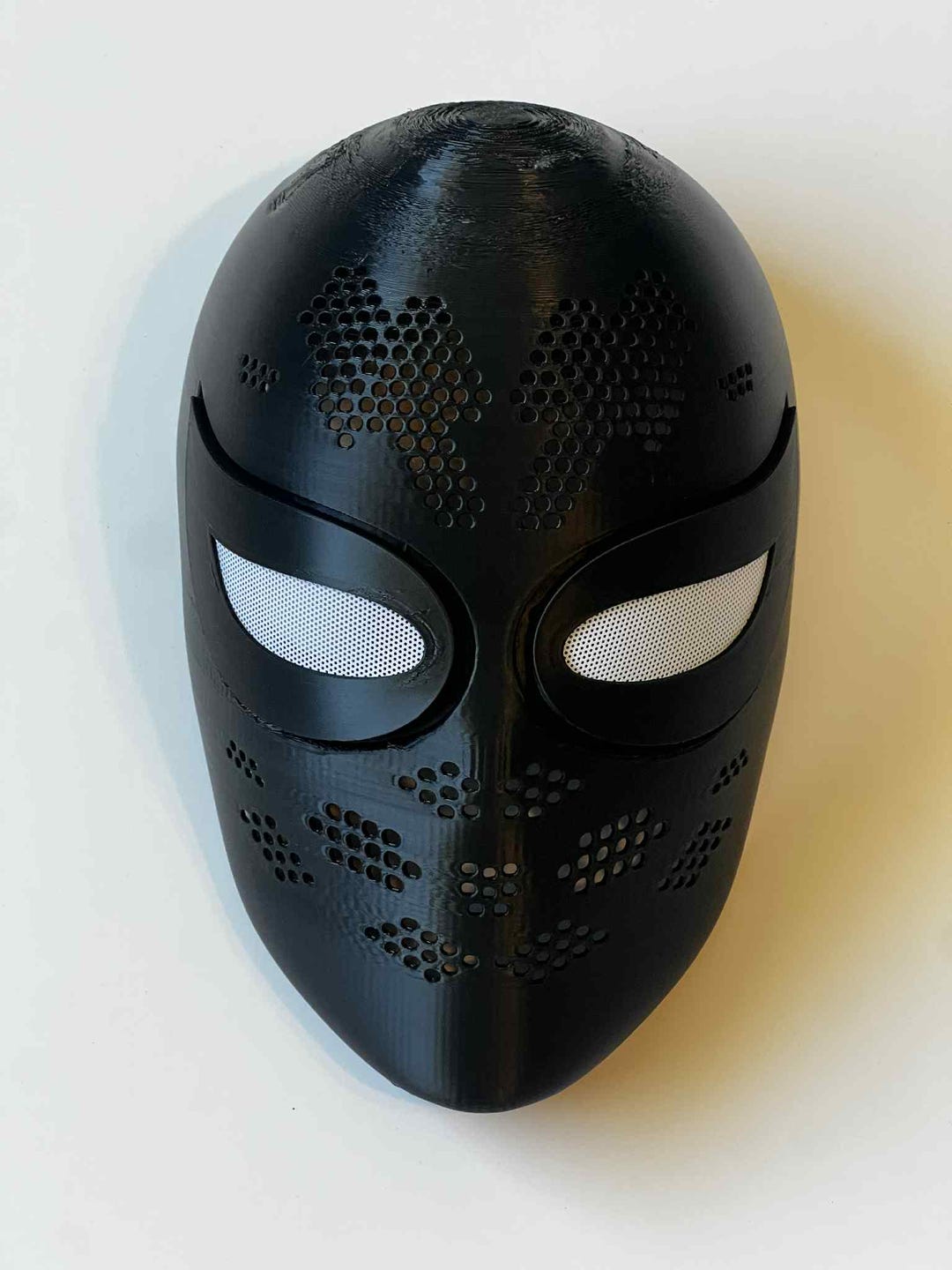 Spiderman Faceshell, Ditko #1 Style, Custom 3D Printed Mask, Magnetic ...