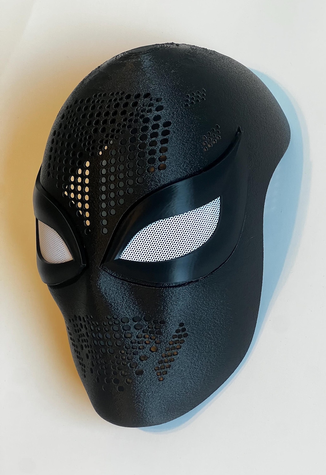 Spiderman Faceshell, Amazing Fantasy Style, Custom 3D Printed Mask ...