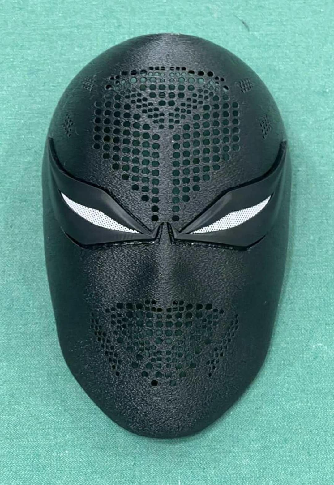 Spiderman Faceshell, Dell’otto Style, Custom 3D Printed Mask, Magnetic ...