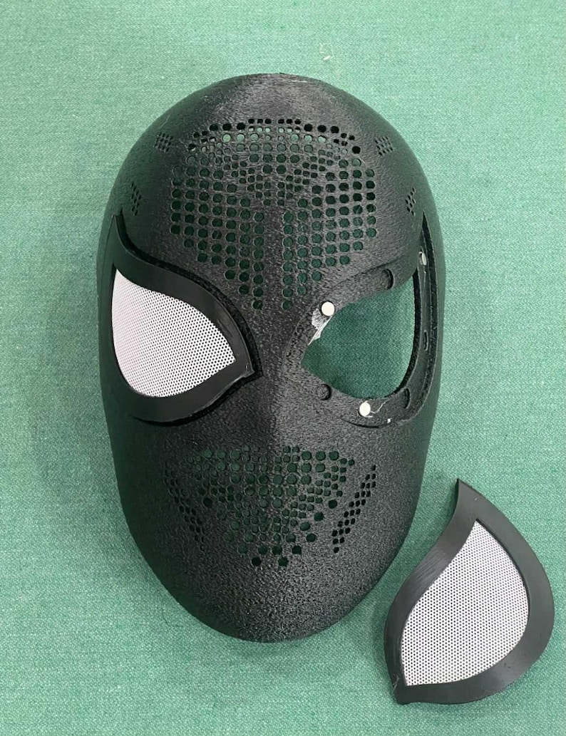 Spider Man Faceshell 1994 Cartoon Style - Etsy