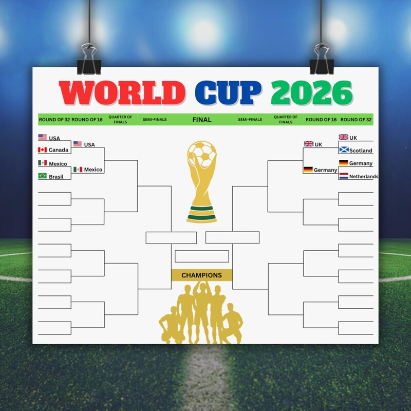 2025 Fifa U 20 World Cup Brackets - Etsy Canada