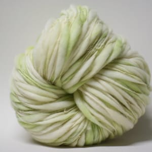 Handspun Yarn Thick and Thin Wool Slub Tts(tm) Merino Hand Dyed Half ...