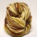 Handspun Merino Wool Yarn Thick and Thin Slub Ttstm Hand Dyed Half ...