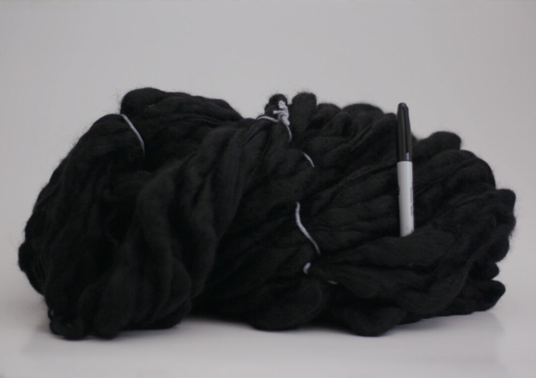 Yarn (uber Chunky™) Thick and Thin Hand Spun Super Bulky Wool Big Giant ...