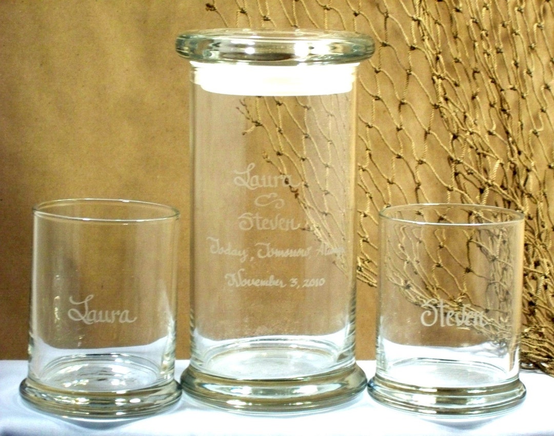 Personalized Unity Sand Ceremony Set Status - Etsy