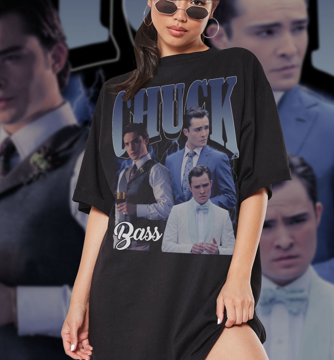 Retro Chuck Bass Shirt chuck Bass Gossip Girl Shirt,chuck Bass Tshirt ...