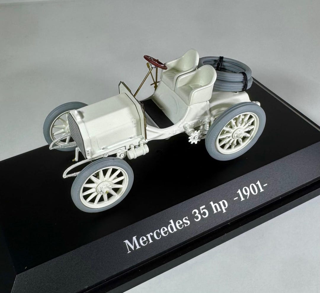 Vintage Original Mercedes 35 Hp Year 1901 Classic Collection Model Car ...