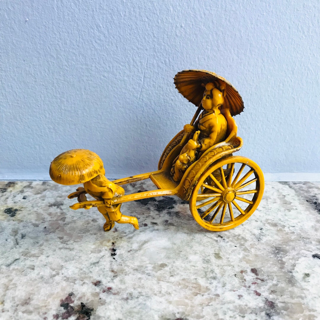 Japanese Celluloid Rickshaw 1930s Prewar Japan - Etsy