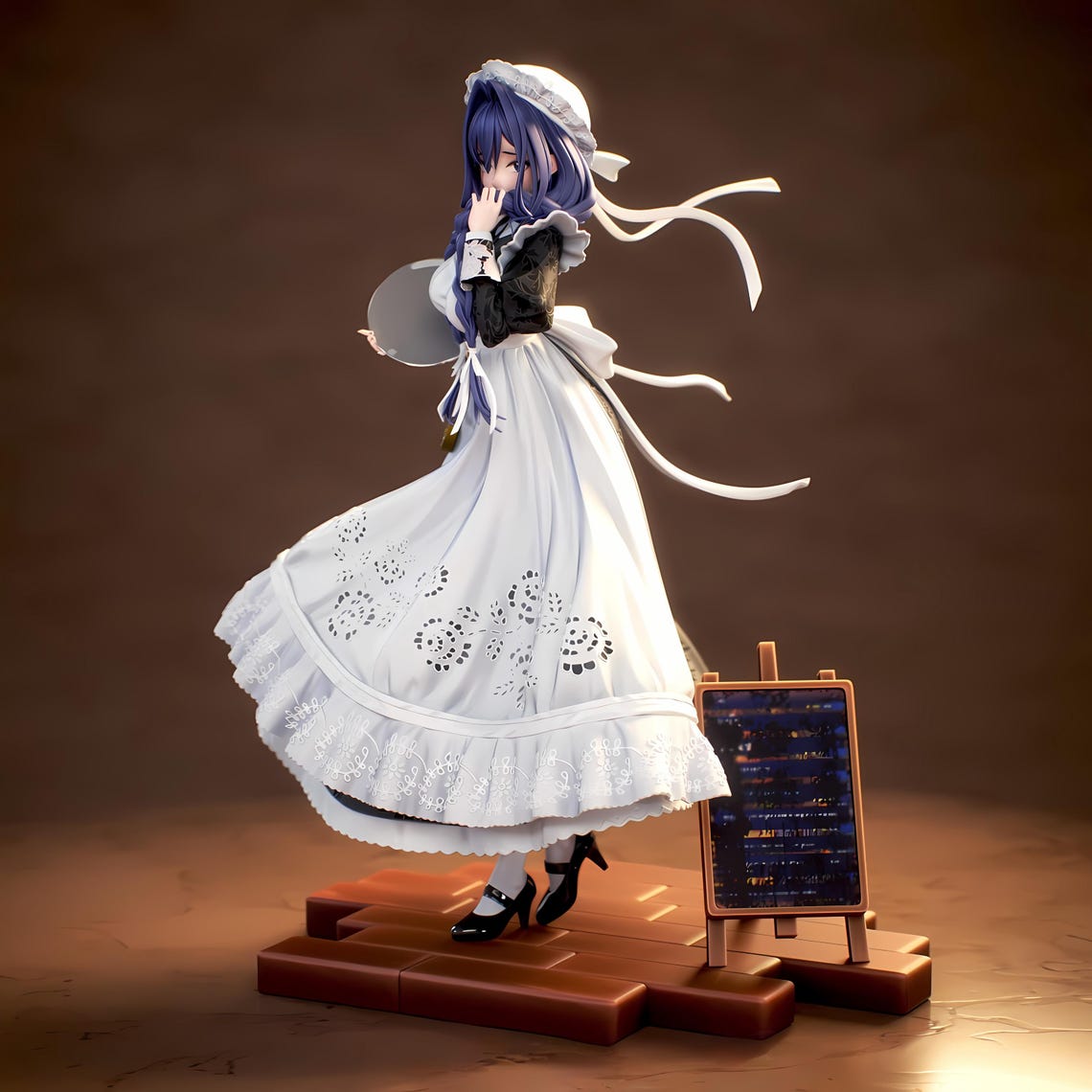 Ouro Kronii 3D Print Figurine | Timekeeper Goddess Model (STL File) - Etsy
