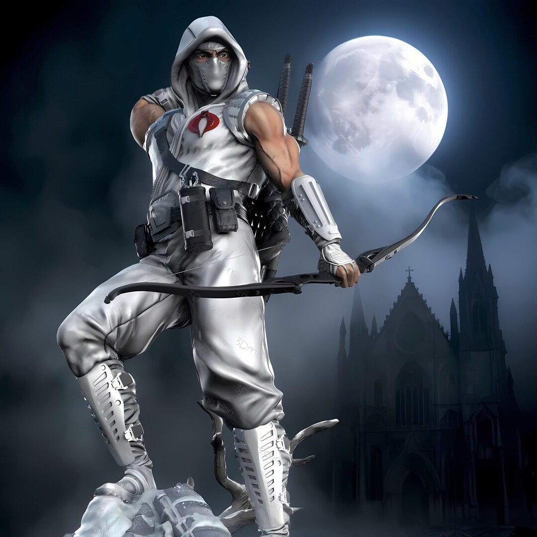 Ghostblade Ronin STL | Cyber Ninja Assassin 3D Print Figurine Stl ...