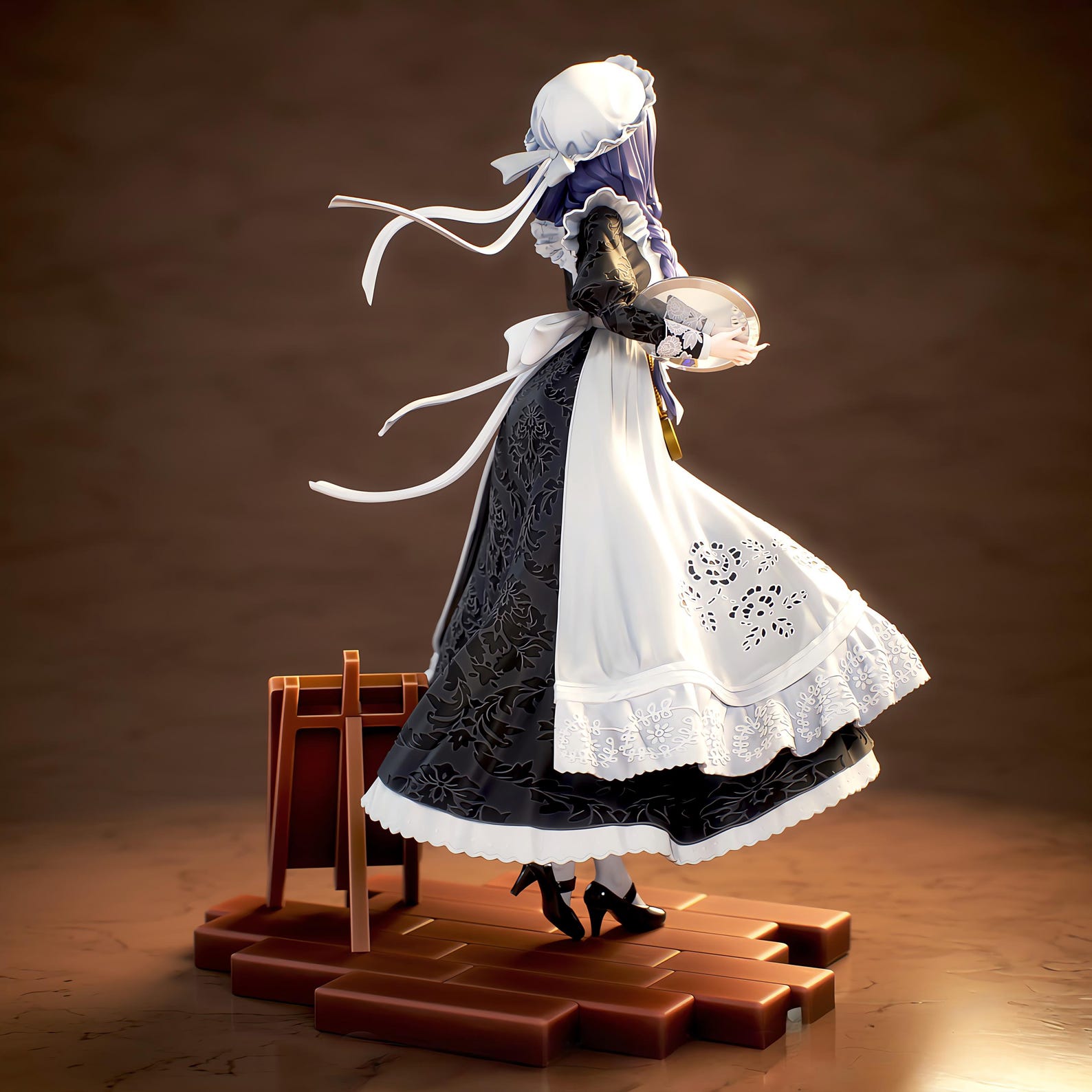 Ouro Kronii 3D Print Figurine | Timekeeper Goddess Model (STL File) - Etsy