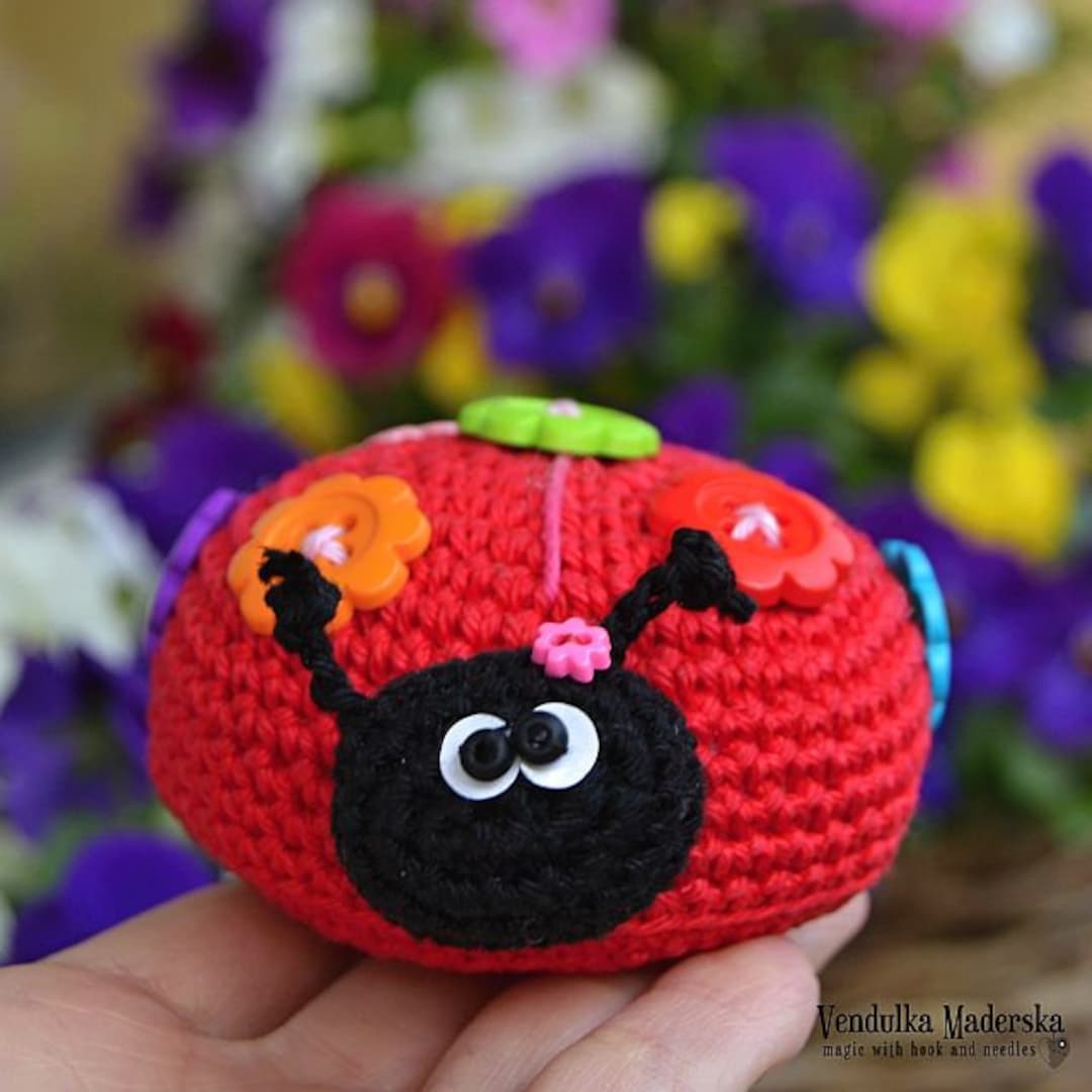 Cute Crochet Ladybug - Pattern, DIY - Etsy