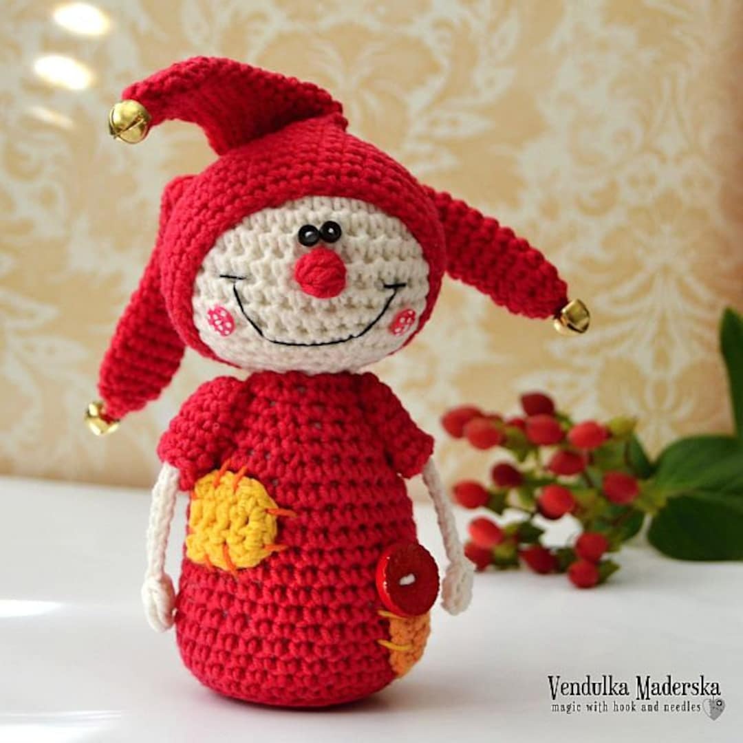 Crochet Jester - Crochet Pattern, DIY - Etsy