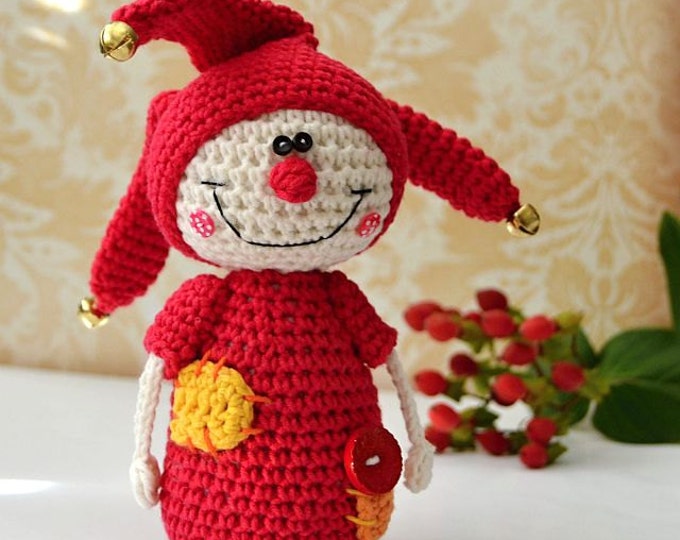 Crochet Jester - Crochet Pattern, DIY - Etsy