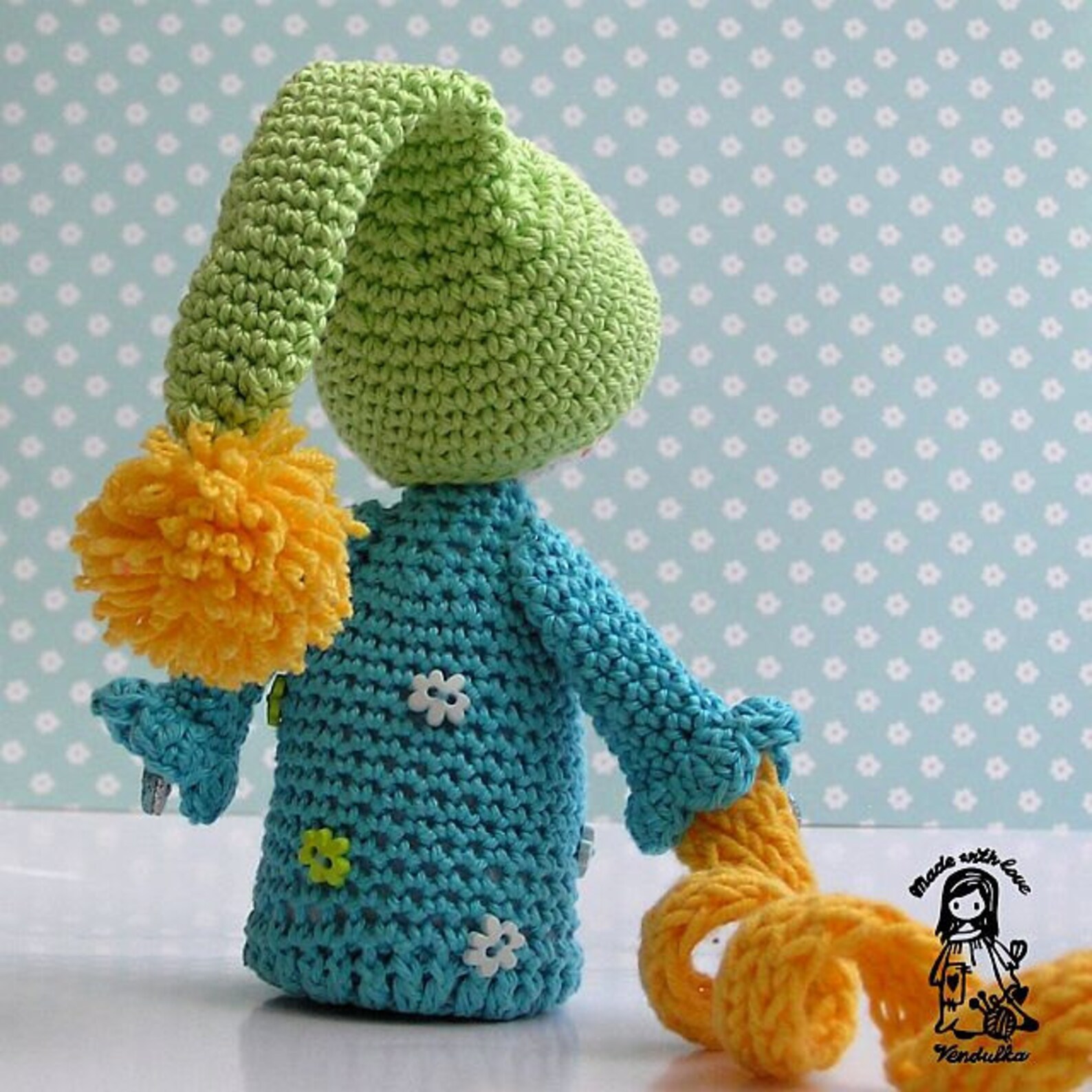 Crochet Elf With Dew Drops on the Lashes - Pdf Pattern - Etsy