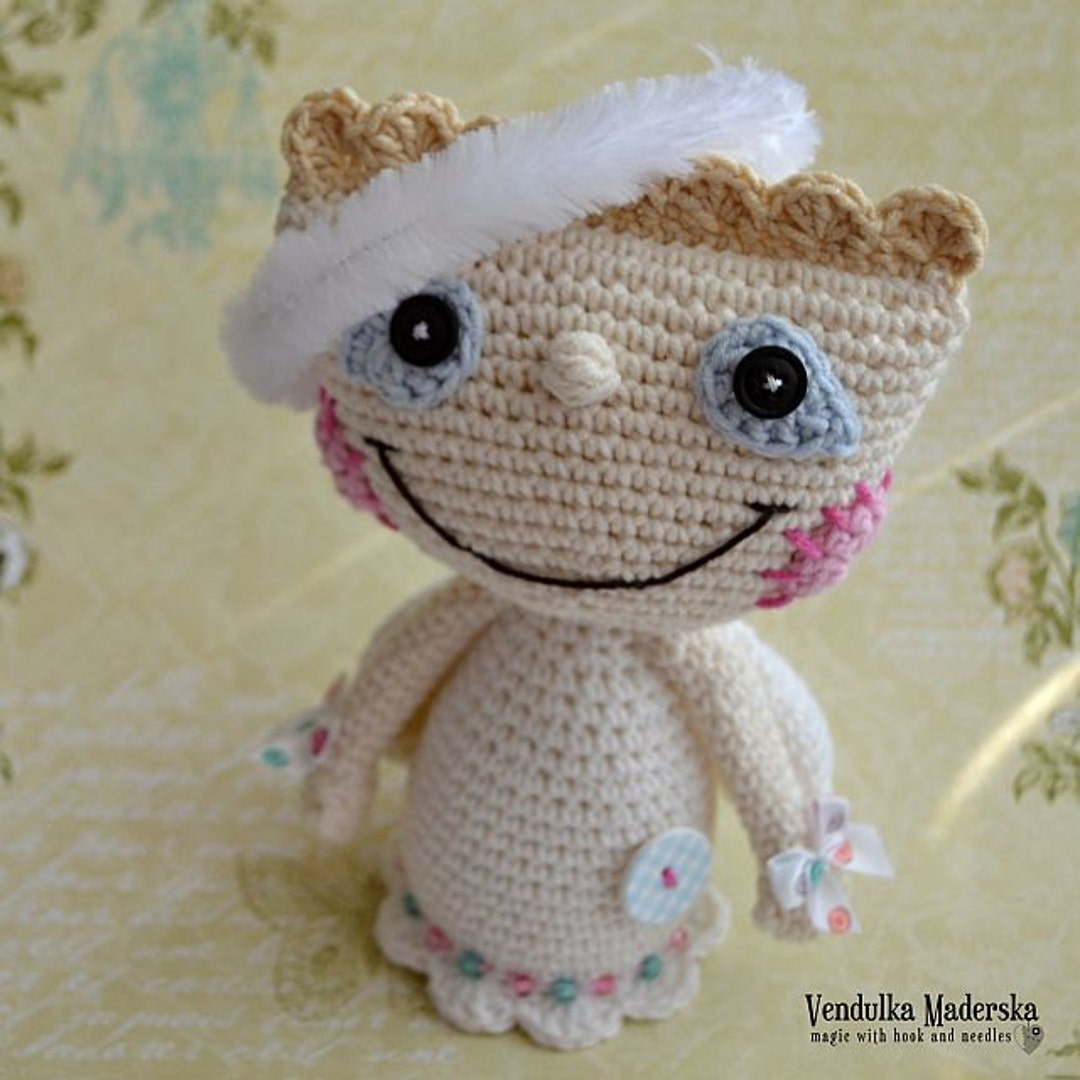 Crochet Angel Pattern Diy Crochet Pattern Etsy