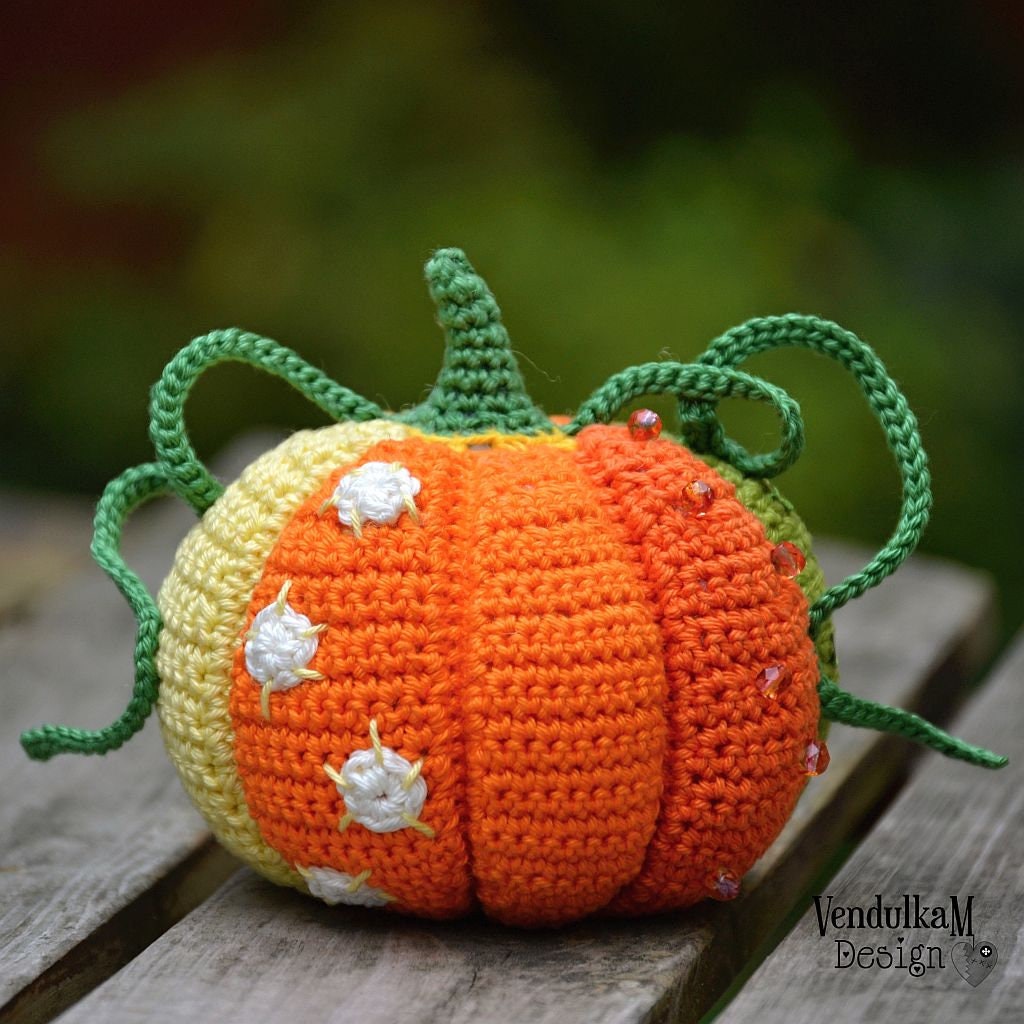 Crochet Pattern - Patchwork Pumpkin / Vendulkam / Autumn / Fall ...