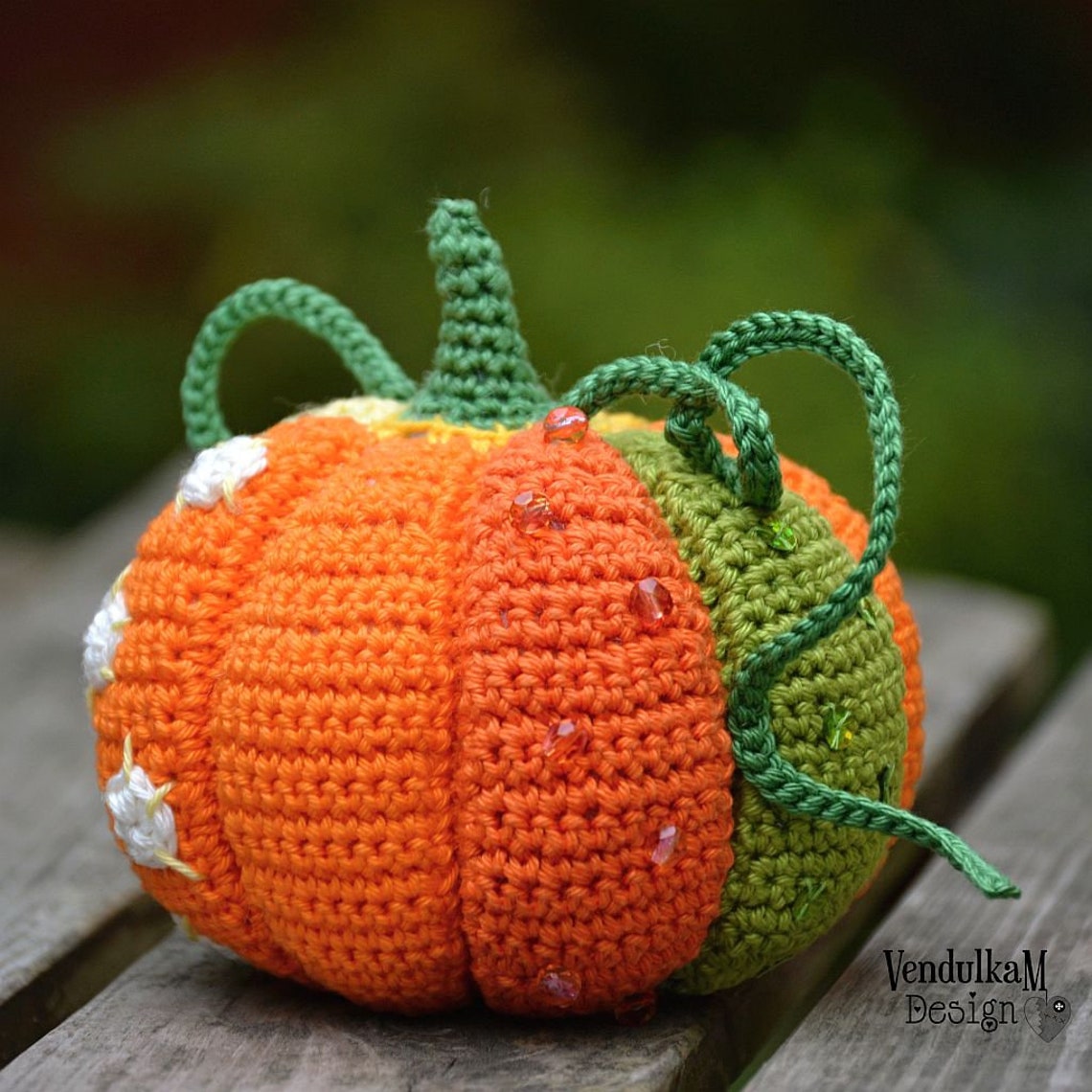 Crochet Pattern - Patchwork Pumpkin / Vendulkam / Autumn / Fall ...
