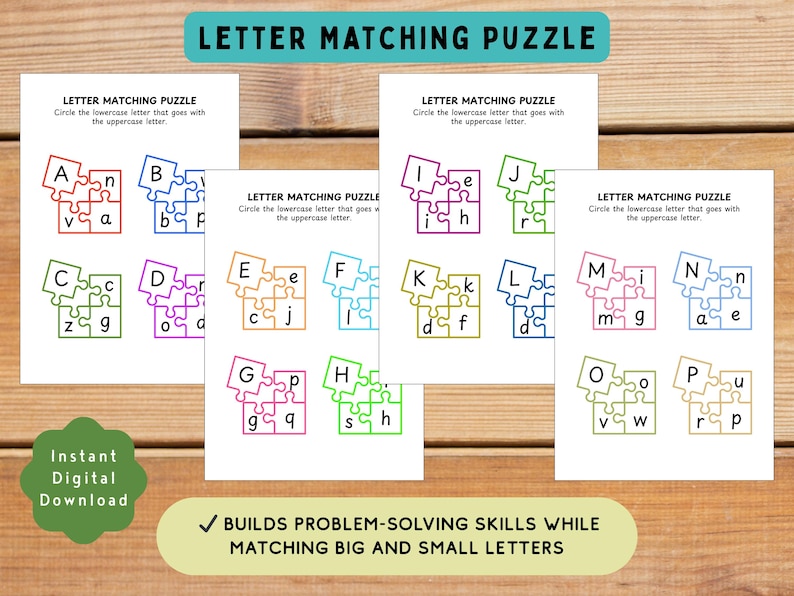 My Alphabet Games & Practice Workbook | 100pages | Alphabet Activities ...