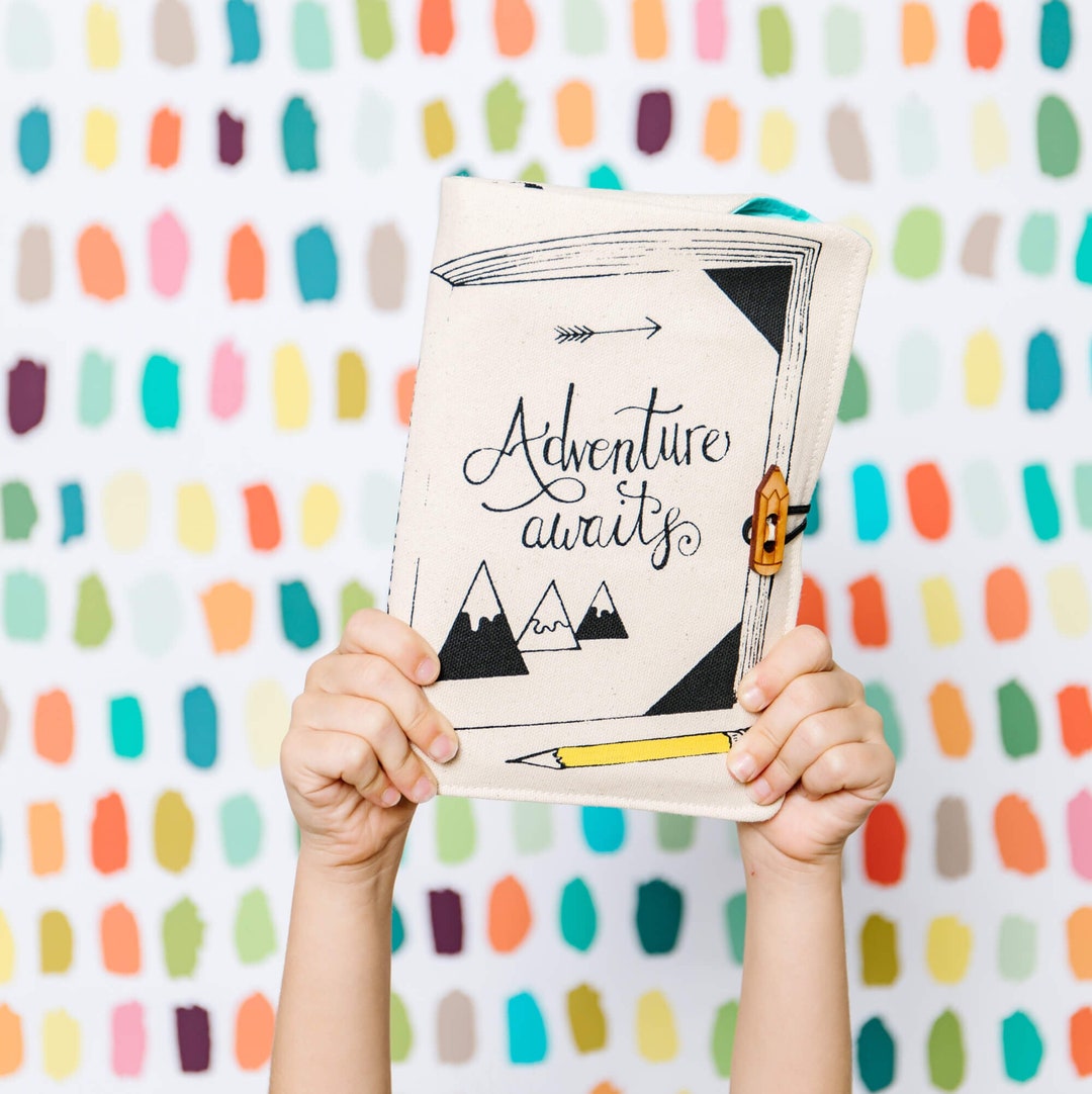 Adventure Awaits Journal Kids Explorer Journal Pencil Pouch Travel ...