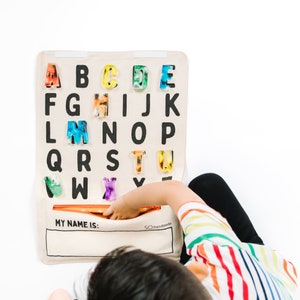 Alphabet Play Mat ABC Letter Mat Kids Alphabet Sensory Toys - Etsy