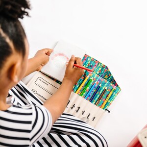 Kids Colored Pencils Home School Supplies Travel Pencil - Etsy