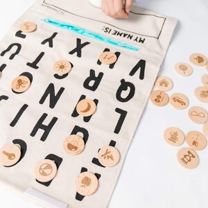 Alphabet Play Mat ABC Letter Mat Kids Alphabet Sensory Toys Preschool ...