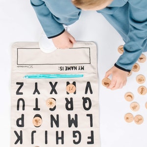 Alphabet Play Mat ABC Letter Mat Kids Alphabet Sensory Toys Preschool ...