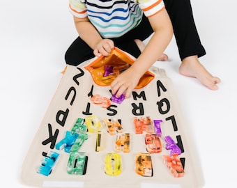 Alphabet Sensory Letter Trays - Etsy
