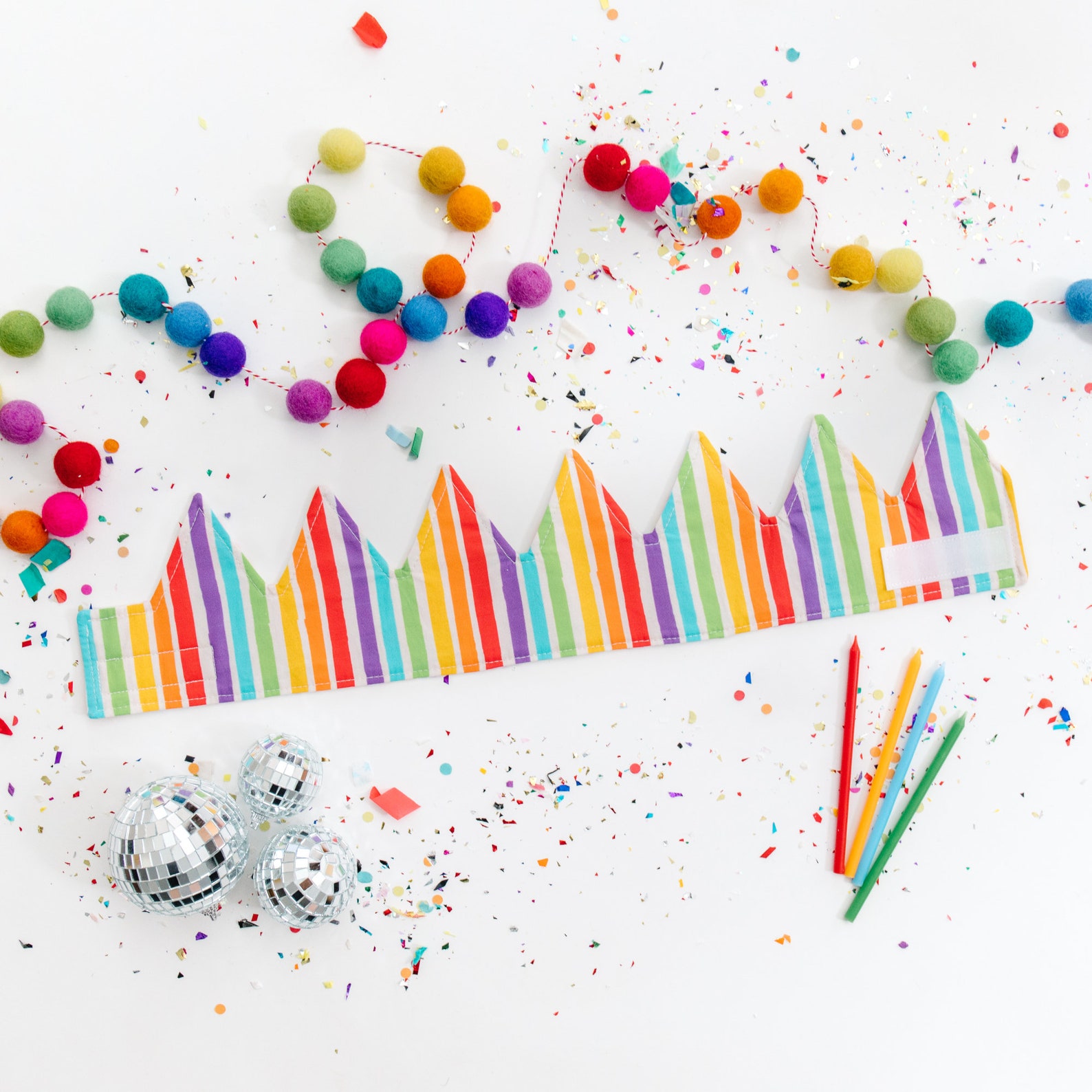 Rainbow Birthday Party Favors Rainbow Party Lucky One First Birthday ...