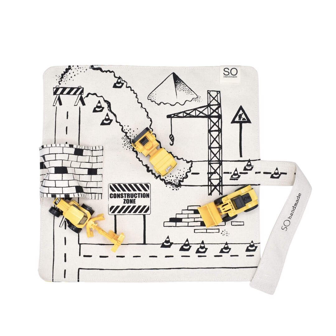 Construction Play Mat Construction Birthday Gift Construction Toy for ...