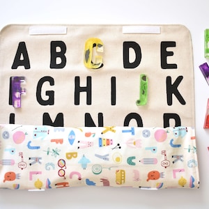 Alphabet Play Mat ABC Letter Mat Kids Alphabet Sensory Toys - Etsy