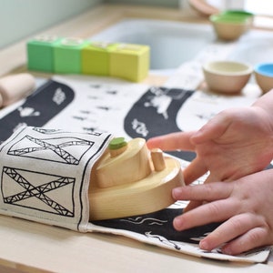 Organic Play Mat Hudson River Travel Play Mat Imaginative Play Toddler ...