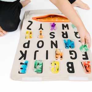 Alphabet Play Mat ABC Letter Mat Kids Alphabet Sensory Toys - Etsy