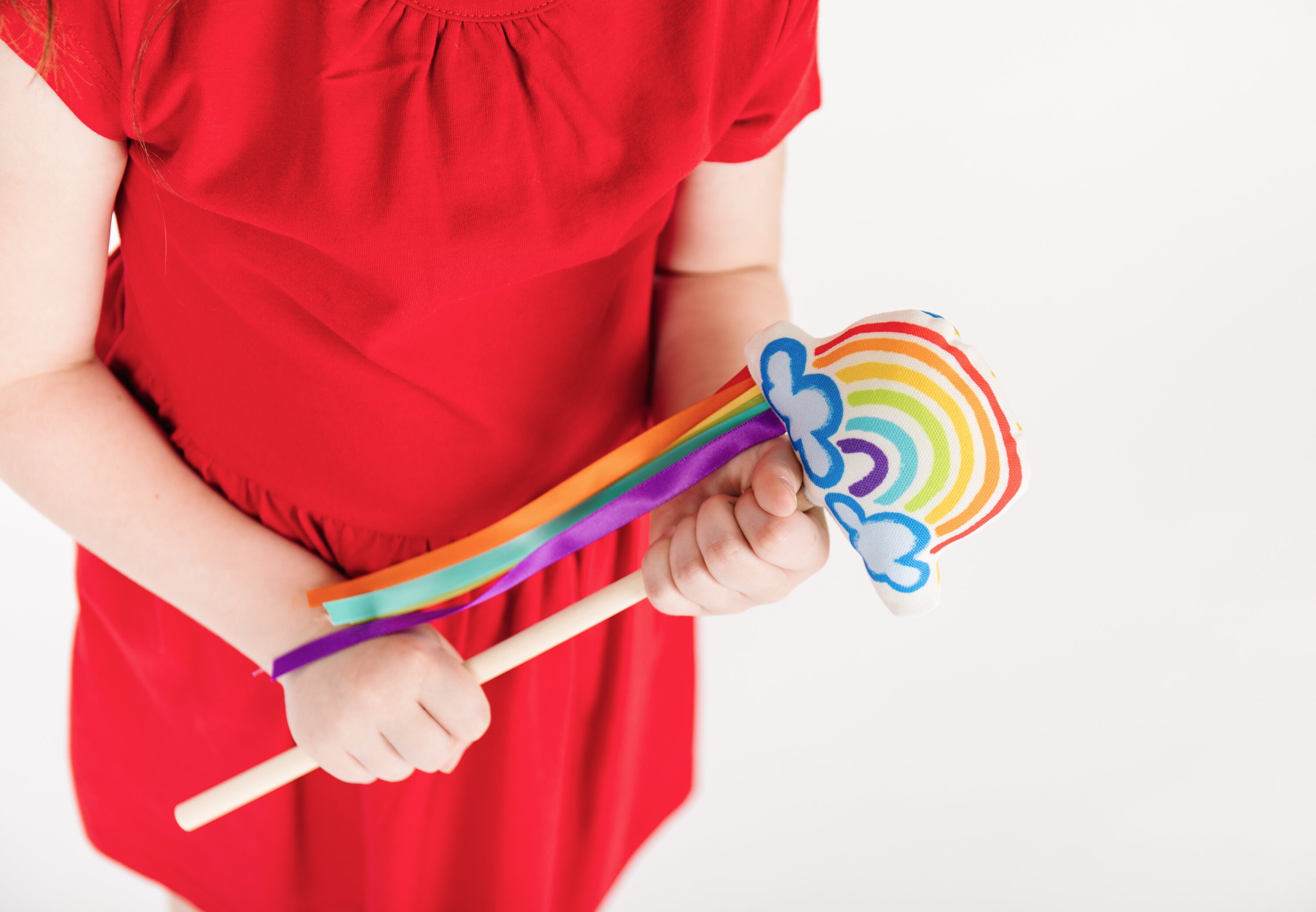 Set of 3 Rainbow Wands Rainbow Birthday Party Rainbow Party | Etsy