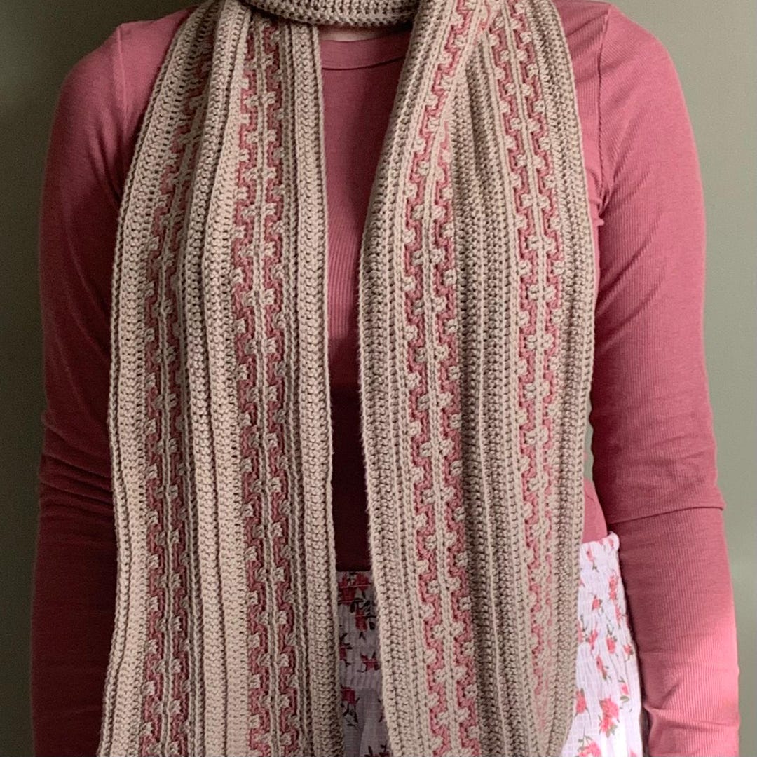 Crochet Pattern for the Labyrinth Scarf - Etsy