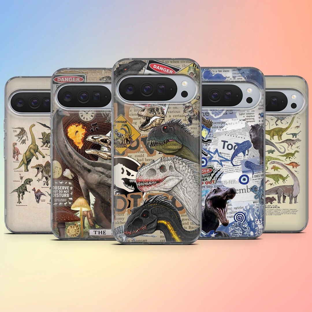 Dinosaur Phone Case Jurassic Dino T Rex Cover for Google Pixel 10 ...