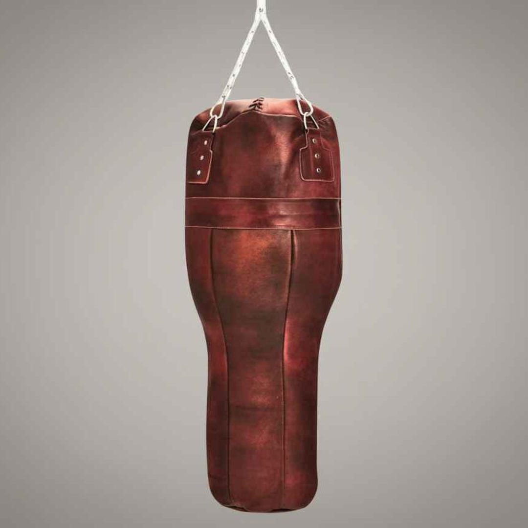 Premium Upper Cut Leather Boxing Punching Bag – Handmade Heavy Duty Gym ...