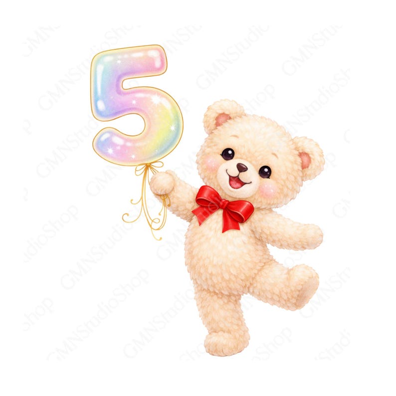 Verjaardag teddybeer ballon clipart png, schattige beer met ballonnen ...