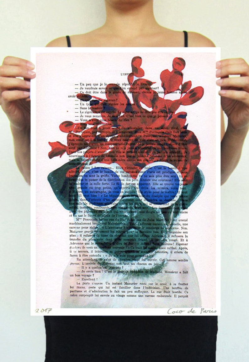 Pug Gift Recycled Paper Pug Artpug Print Pug Painting Pug - Etsy