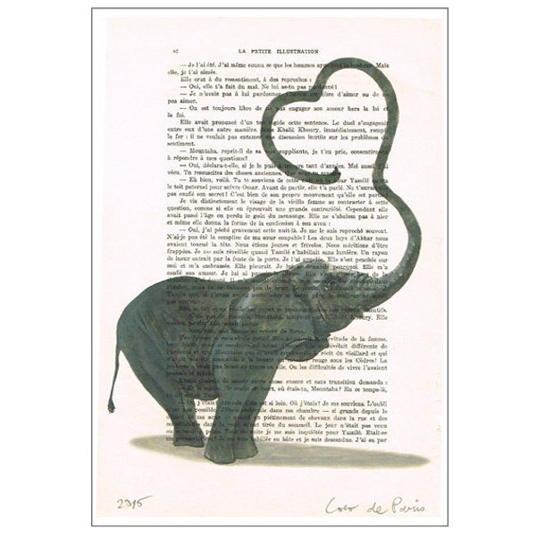 Elephant Dictionary - Etsy