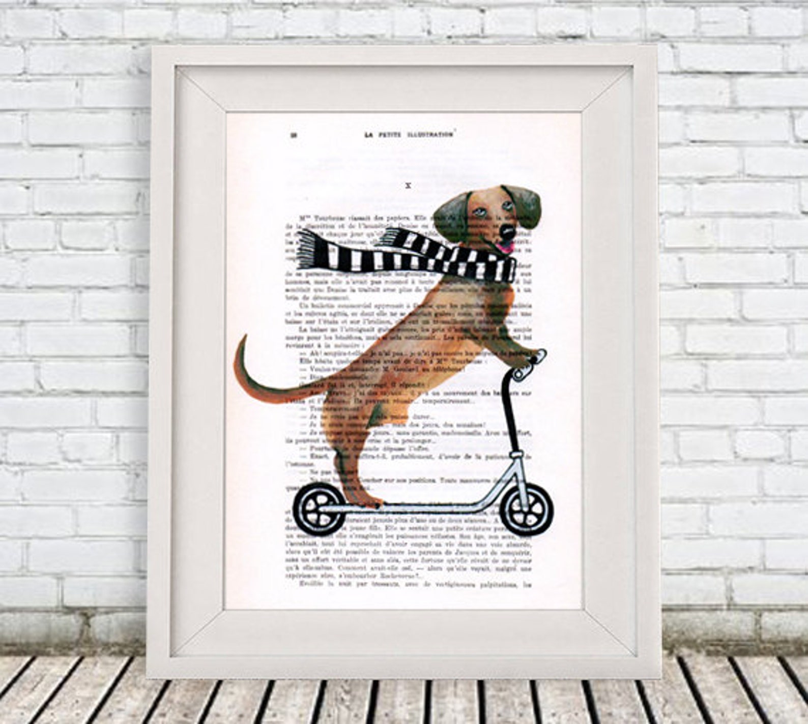 Funny Dog Print Doggy Room Decorart Posterdog on | Etsy