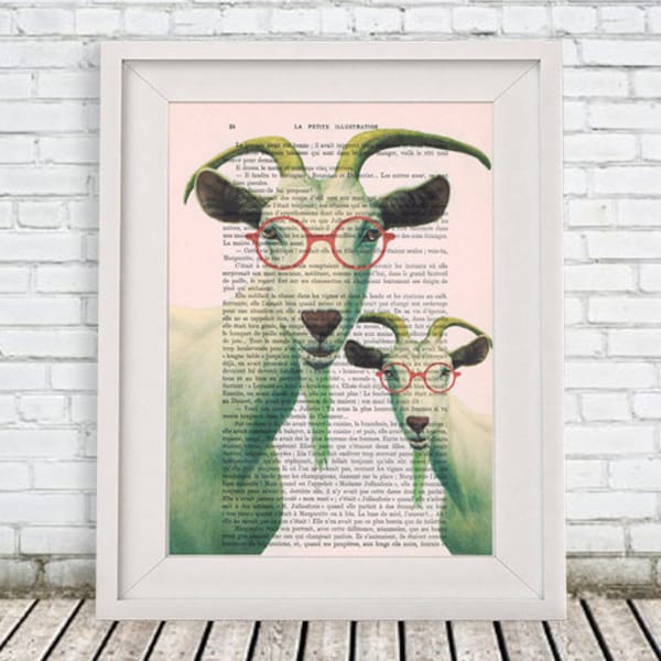 Goat Painting - Etsy