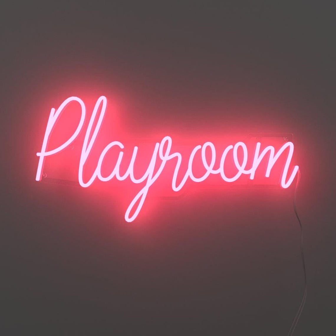 Playroom LED Neon Sign, Custom Wall Decor - Etsy